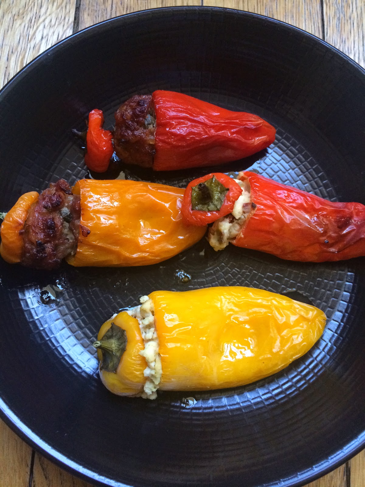 Petits poivrons farcis.