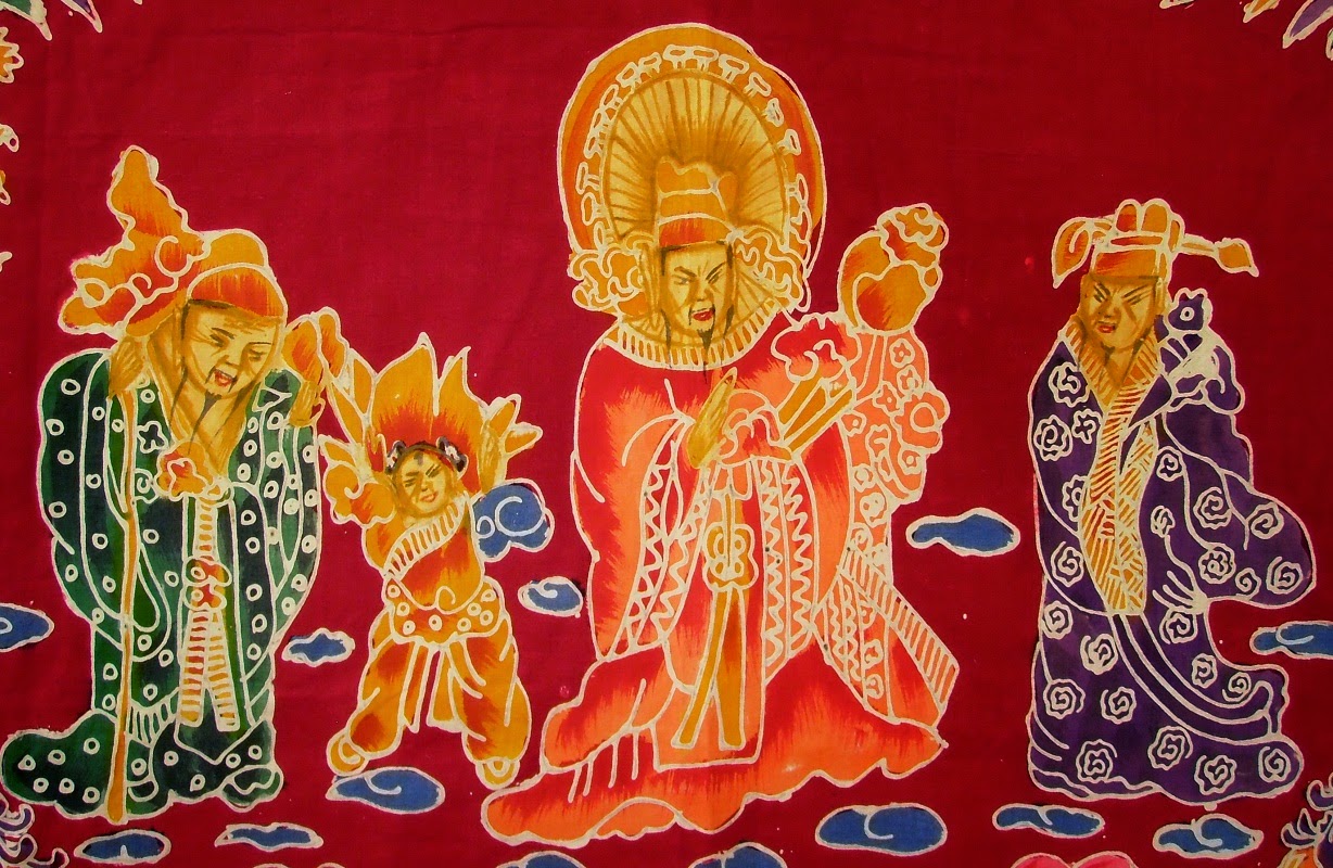 PATINA CINA PERANAKAN: STRAITS CHINESE BATIK ALTAR CLOTH