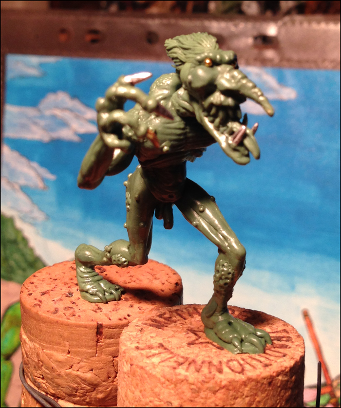 Three-Headed Troll Art Wurks