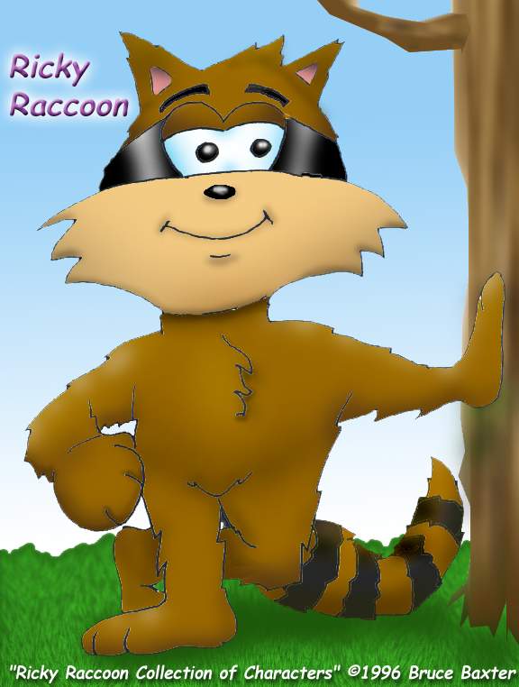 The Cartoonarium: Ricky Raccoon & Friends