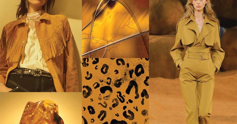 FASHION VIGNETTE: TREND | TRENDSENSES - AMBIENT AMBER . FW 2019/2020
