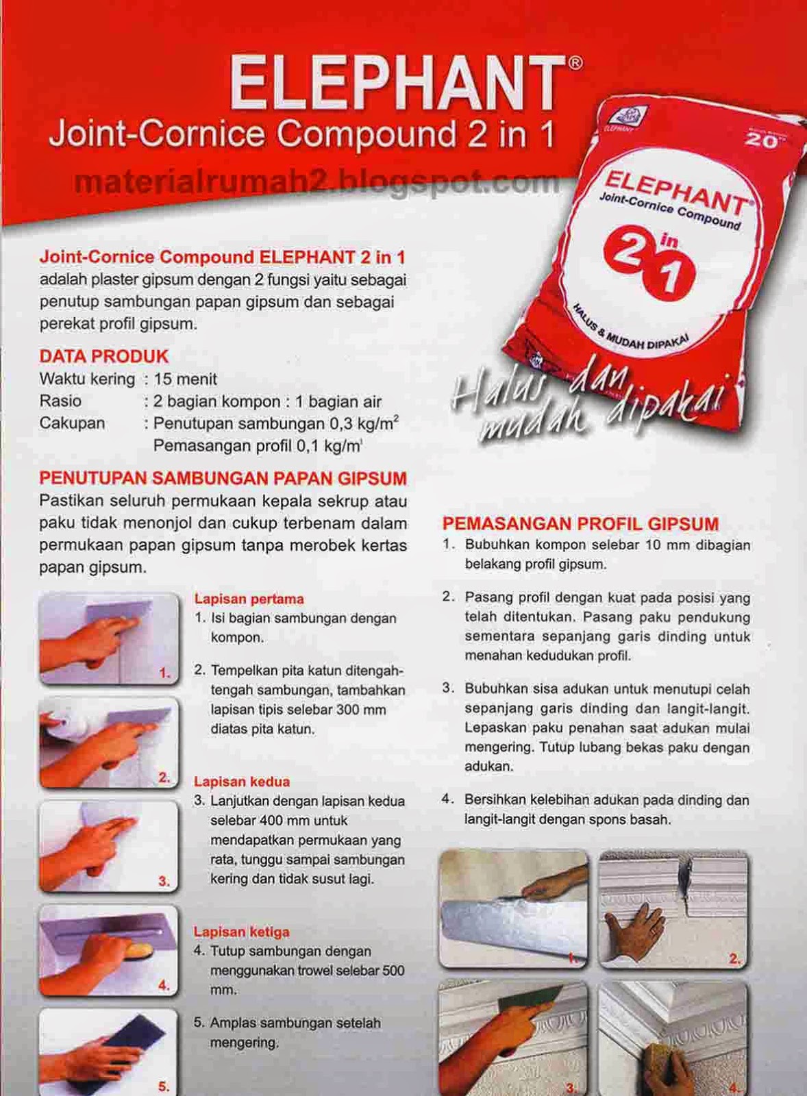 Brosur Katalog ELEPHANT GYPSUM BOARD - RumahMaterial5