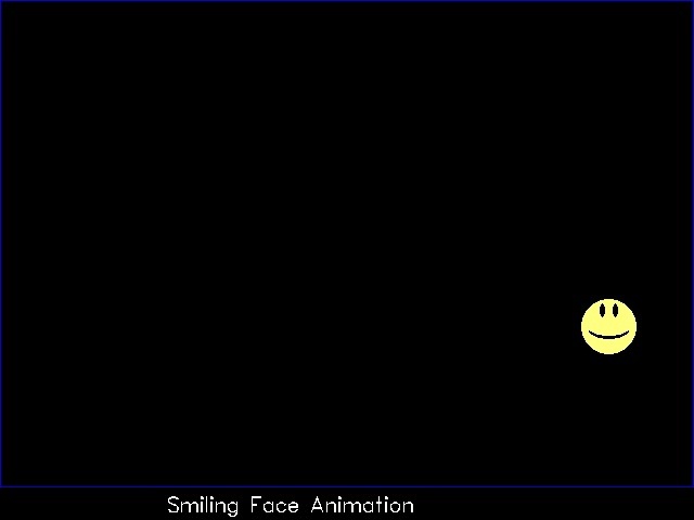 Write A C Program To Create Smiling Face With Use Of Graphics C Tutorials 7701