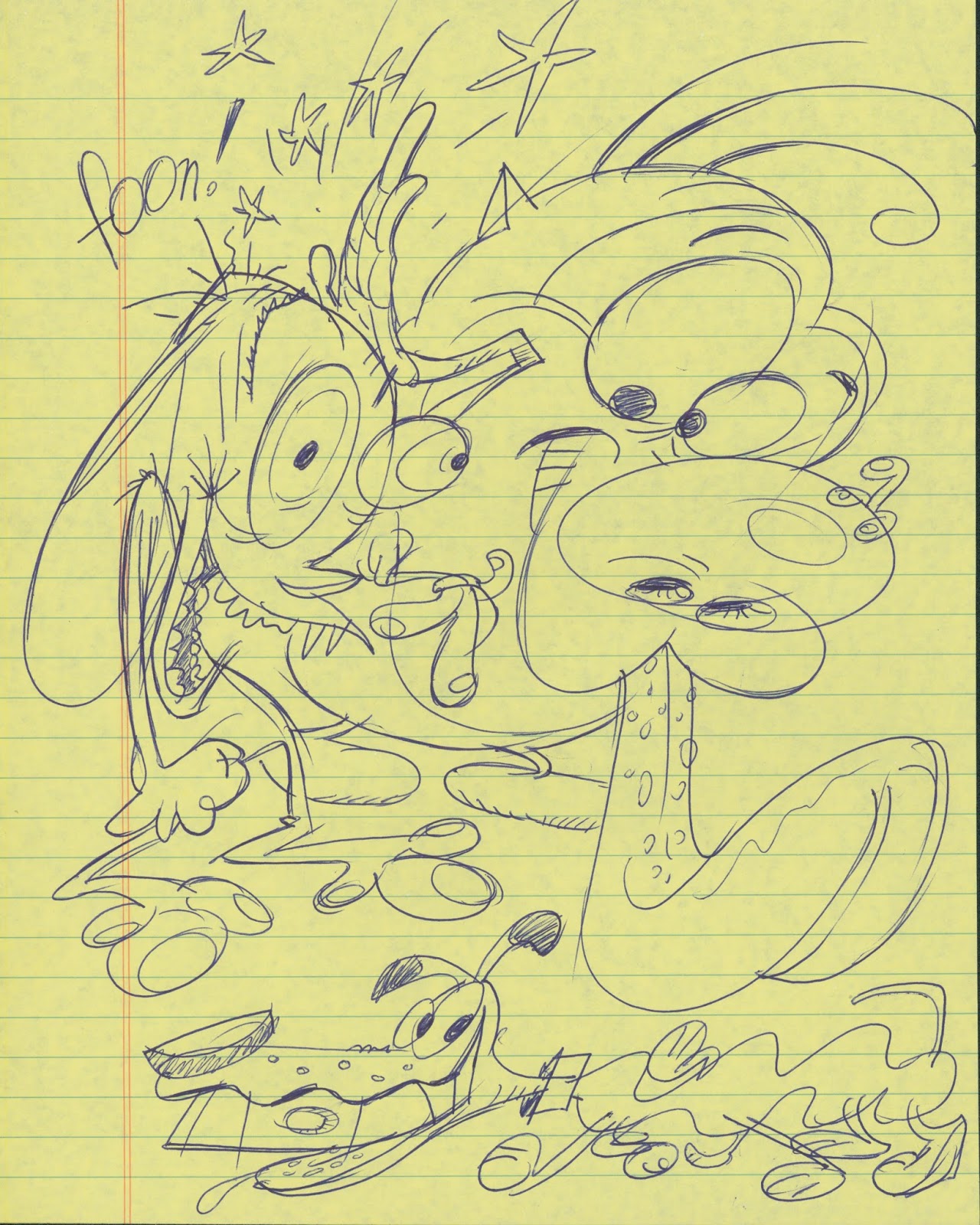 John K Stuff: Doodle action
