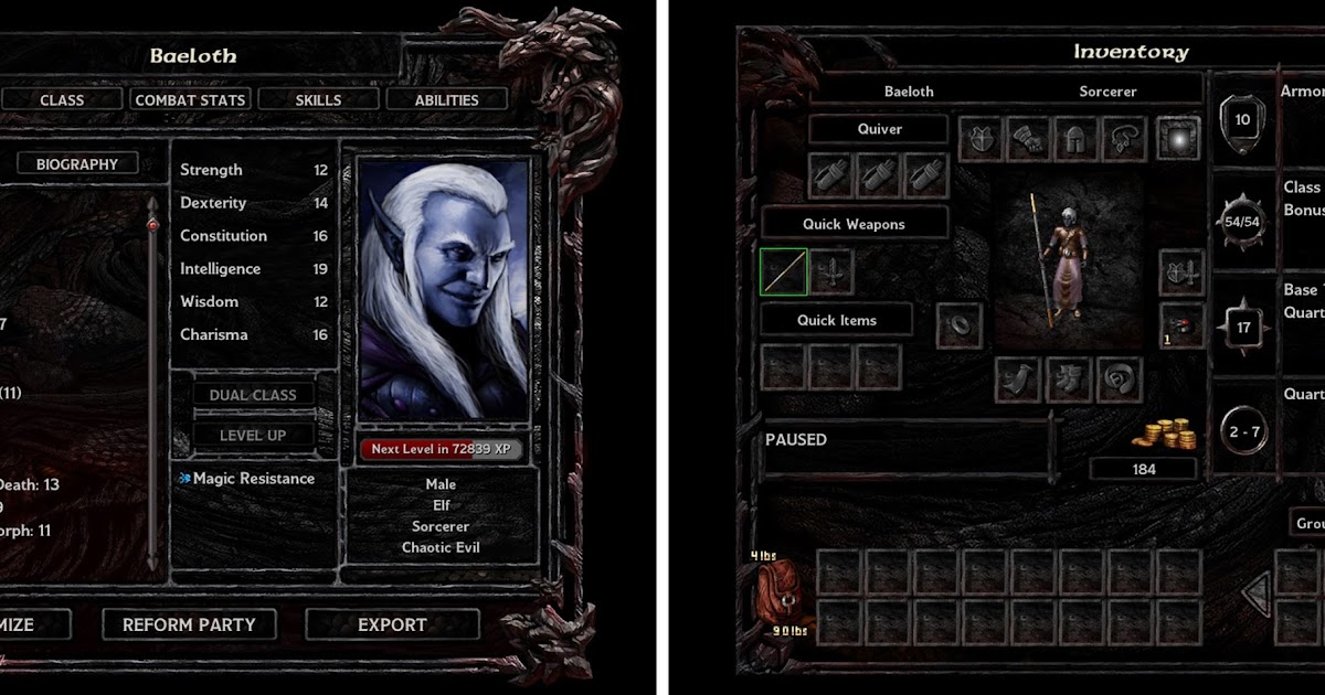 Best cRPGs: Siege of Dragonspear, Baeloth Barrityl