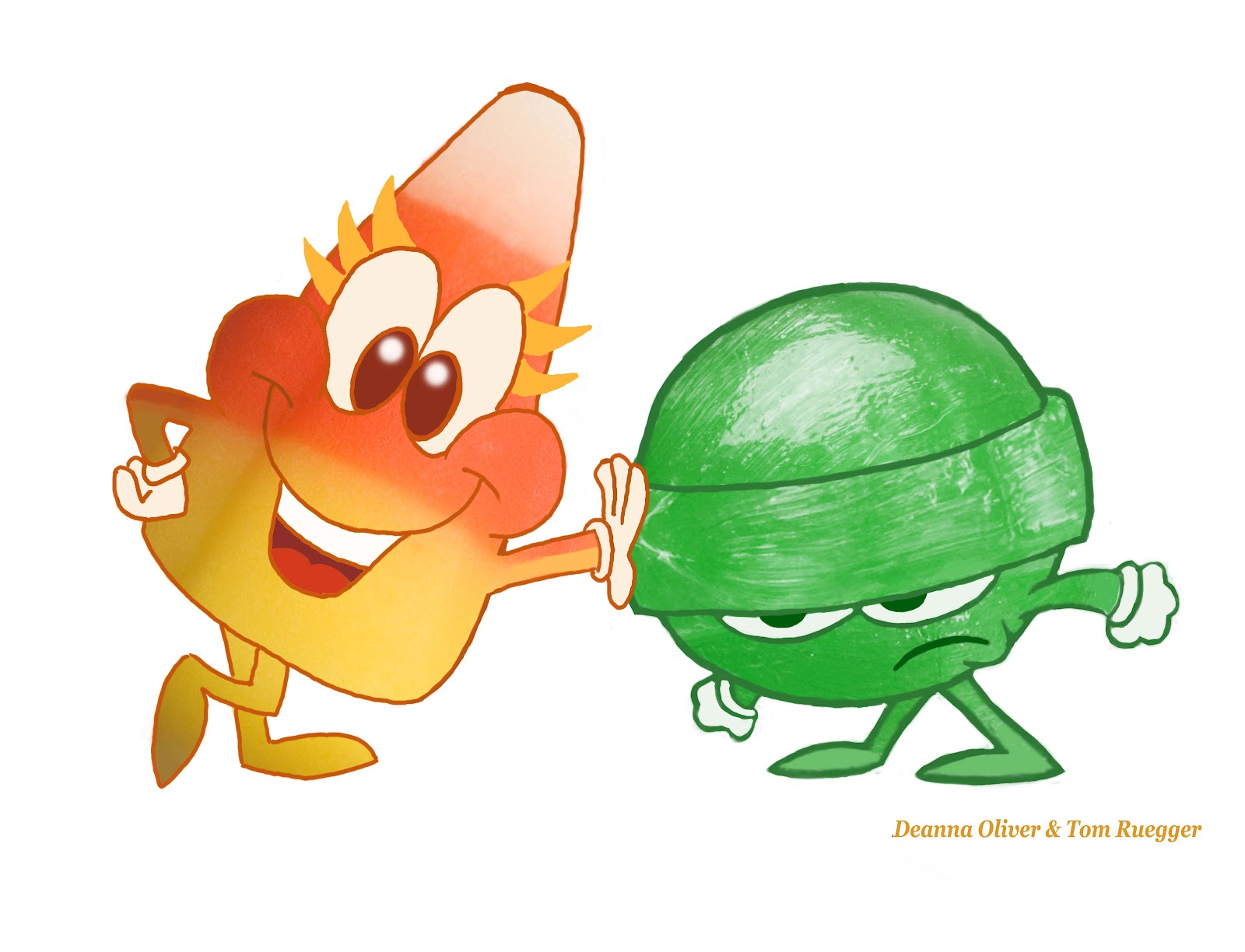 The Sticky Adventures of Candi Corn and Sourball