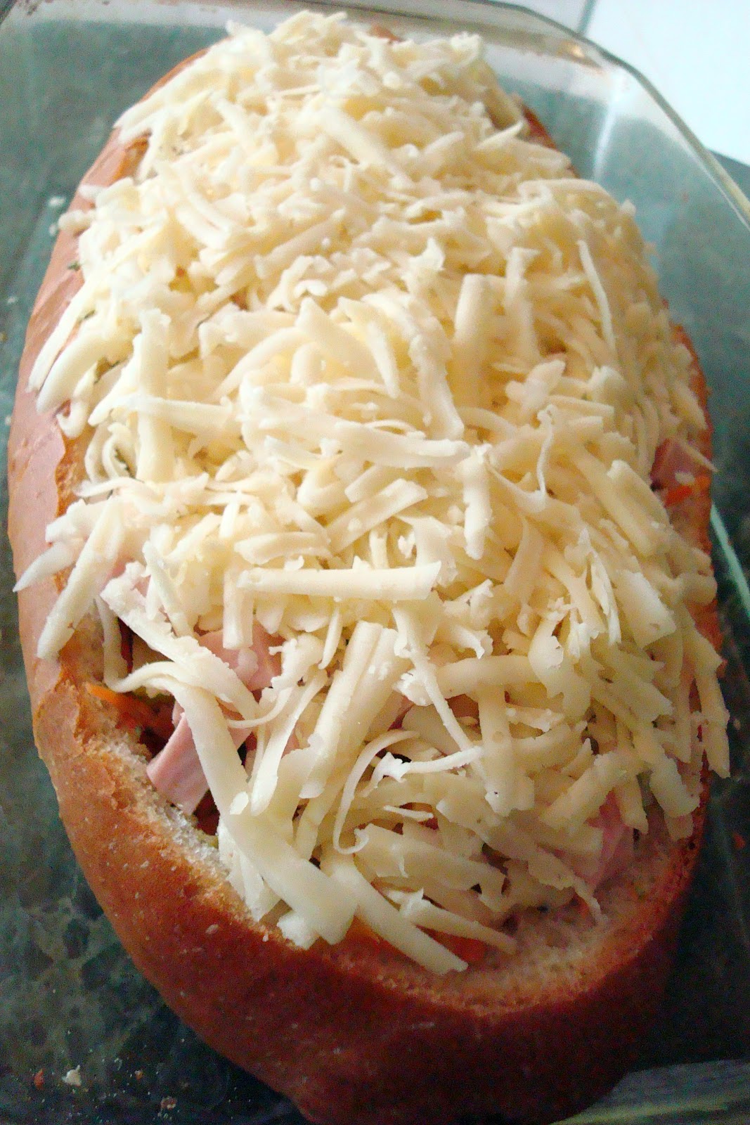 Mėgstu gyvenimą. : Įdarytas batonas