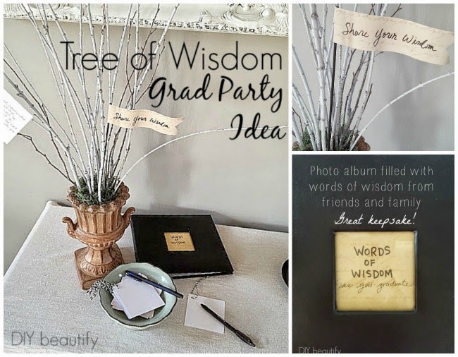 Grad Party Planning - DIY Beautify - Creating Beauty at Home