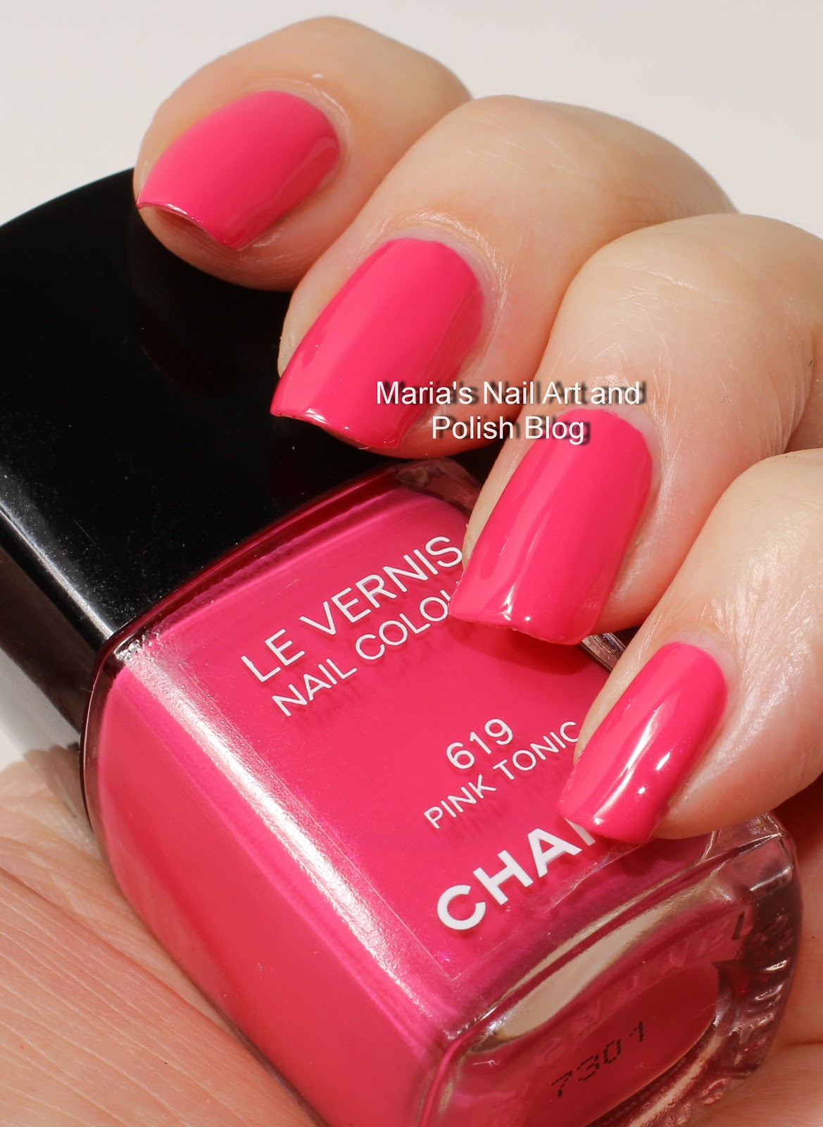 Marias Nail Art and Polish Blog: Chanel Pink Tonic 619 Reflets d’Été de ...