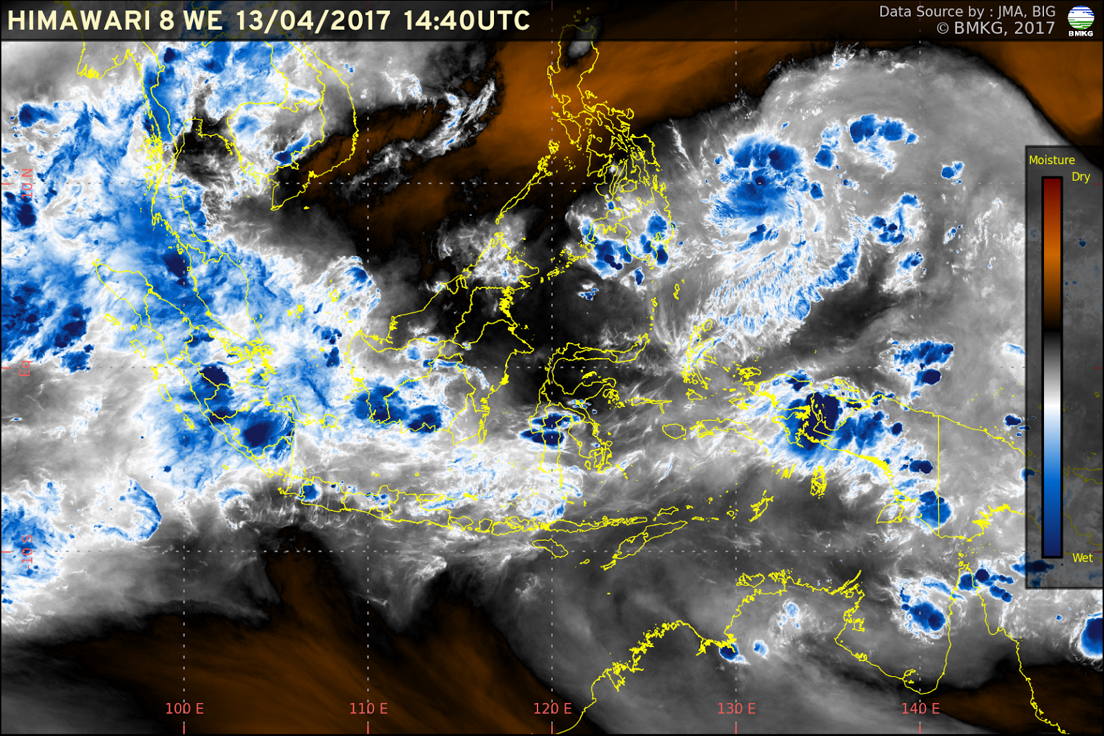 Mendeteksi Awan Cumulonimbus dengan Overlay Kanal IR (Remote Sensing)