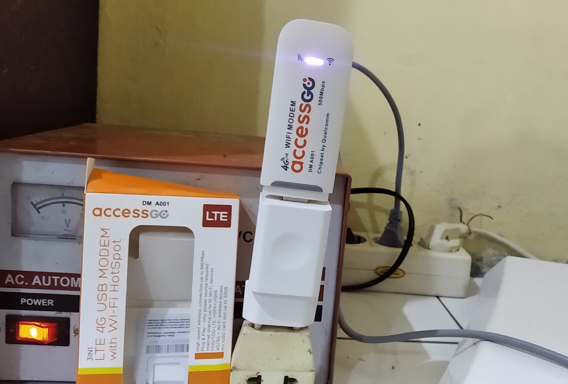 Review Wifi USB Modem LTE 4G AccessGO DM001