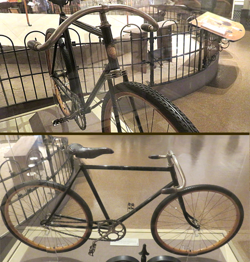 Figure 3. Wright Brothers Bicycle at Air and Space Museum, Washington, DC