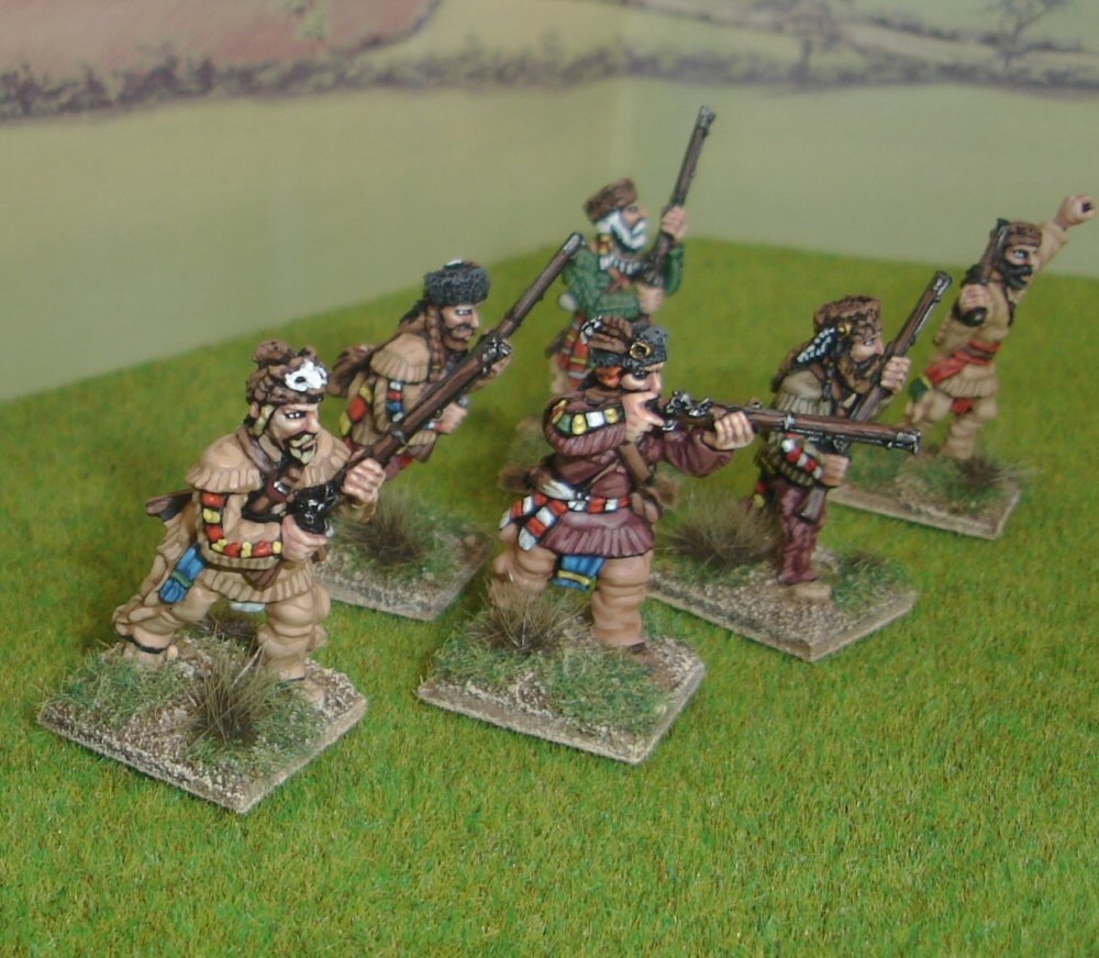 Analogue Hobbies: From KevH: 28mm French & Indian Wars Rangers and ...