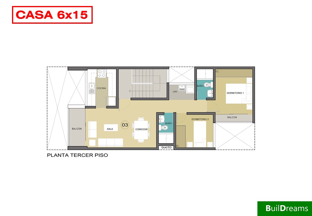 Buildreams: CASA 6X15