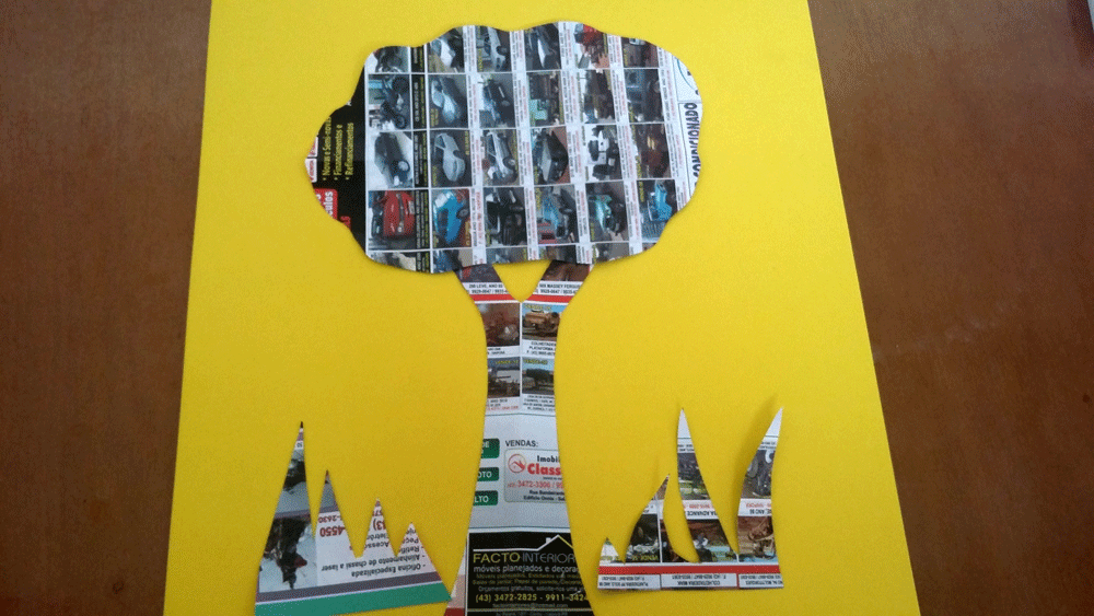 Easy Easy: HOW TO CUT OUT A TREE FREEHAND