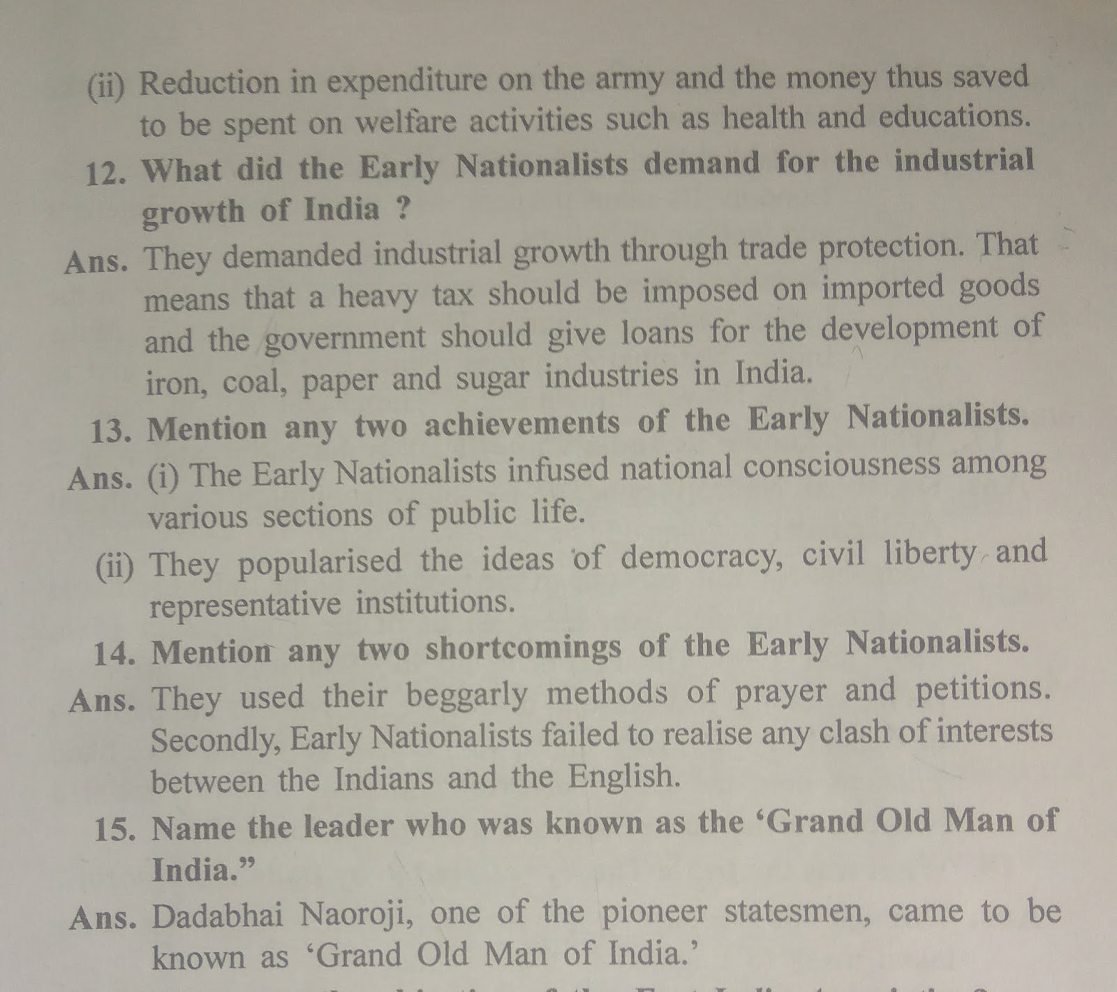 ICSE TOTAL HISTORY & CIVICS 10 CHAPTER - 3 (HISTORY) SOLUTIONS