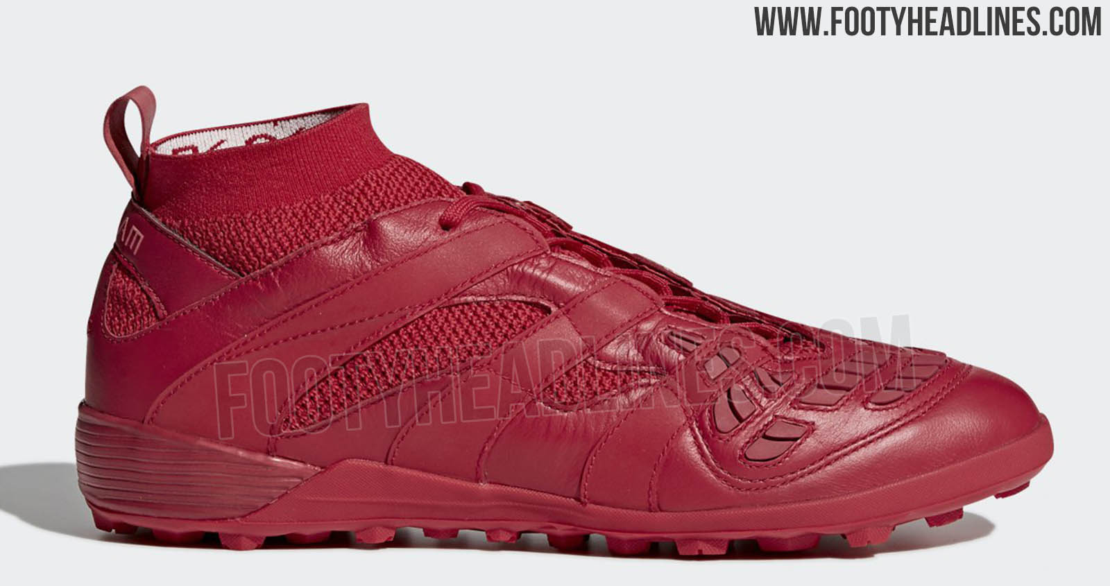 EXCLUSIVE: All-Red Adidas Predator Accelerator Beckham 2017 Boots ...