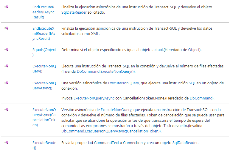 Laboratorio de Programación III: OBJETO SQLCOMMAND