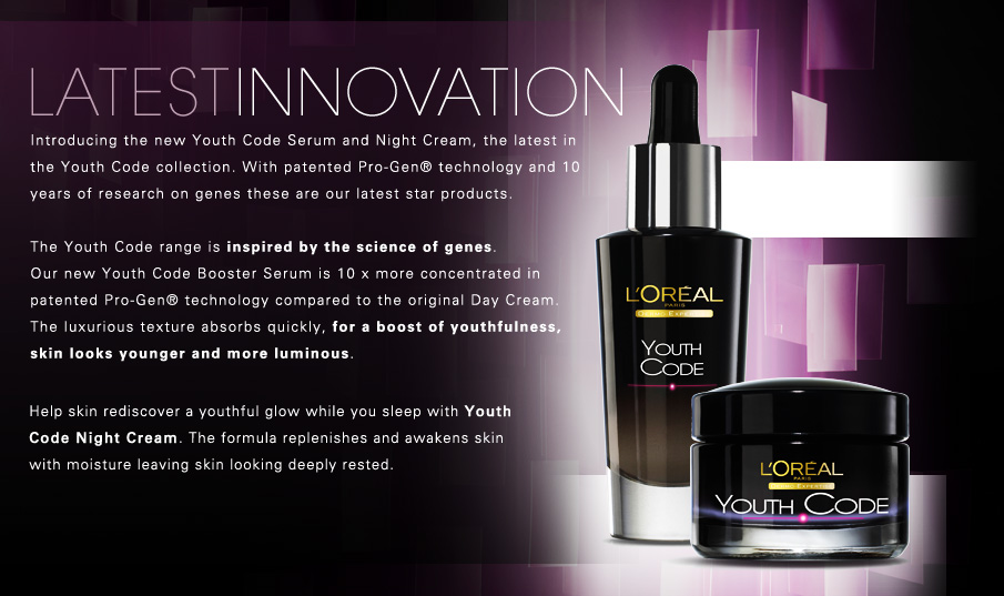 cosmatics: L'oreal Youth Code Serum