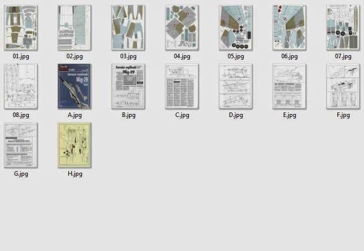 Downlaod Papercraft: Samolot mysliwski Mig-29