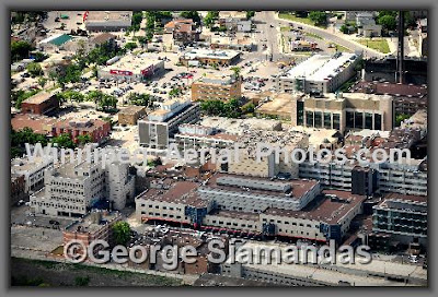 Winnipeg Aerial Photos: Winnipeg Health Sciences Centre