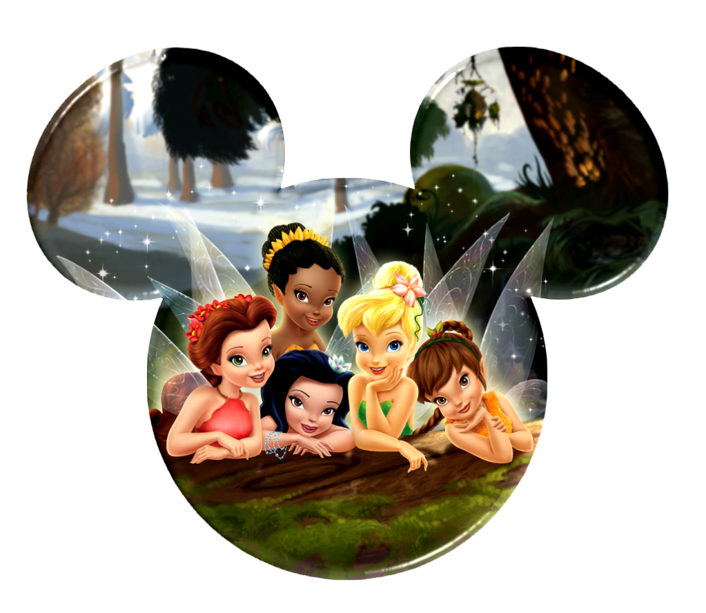 Tinkerbell and Friends in Mickey Heads. - Oh My Fiesta! in english