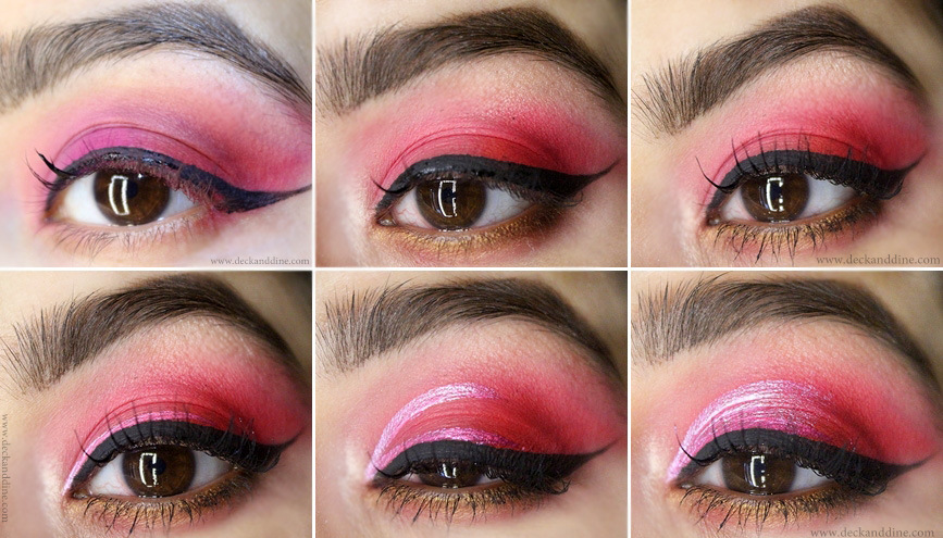 Valentine's Day: Easy and Quick Pink Half Cut Crease Makeup Tutorial ...