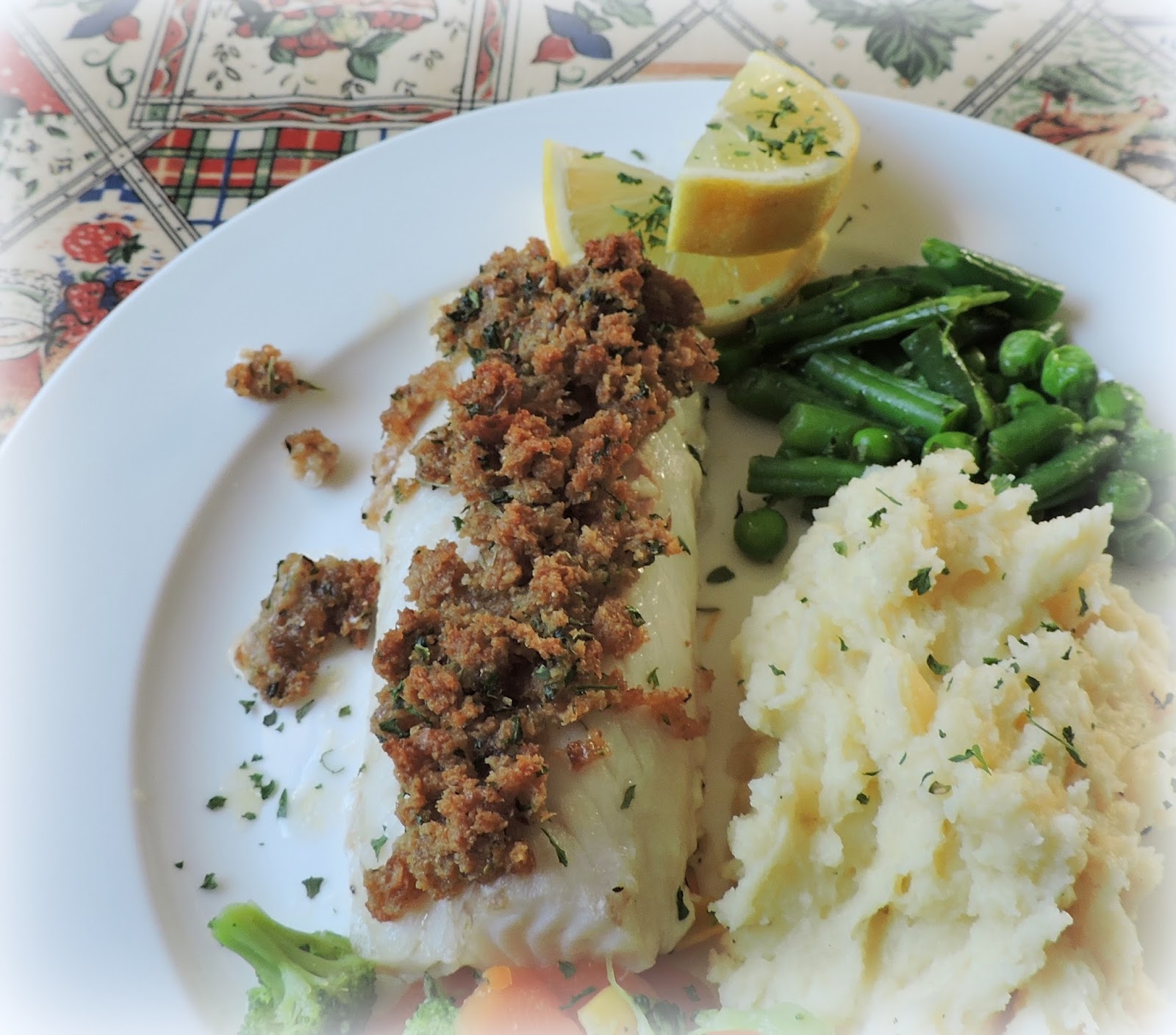 Herb Crumbed Cod Fillets | The English Kitchen