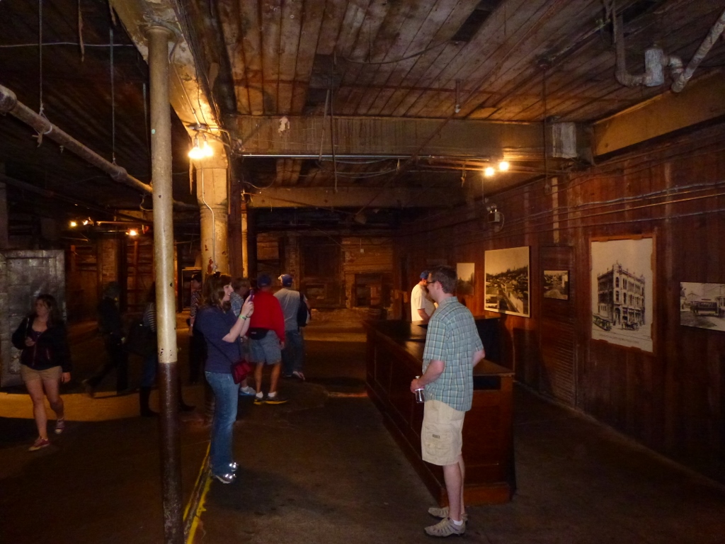 The Travelling DesRosiers: Underground Seattle