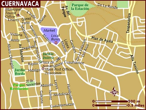 Cuernavaca Mapa Político Región | Mapa Político Ciudad Región ...