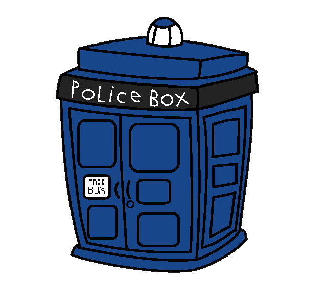 Police Box TARDIS Tote Bag!