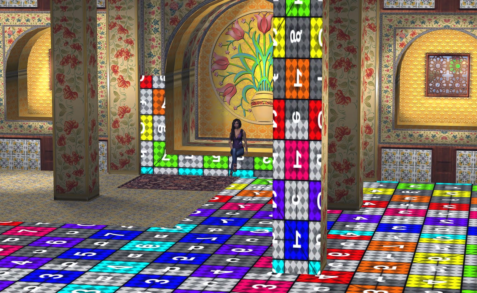 Enigma and Spice: Texture Alignment (Second Life)