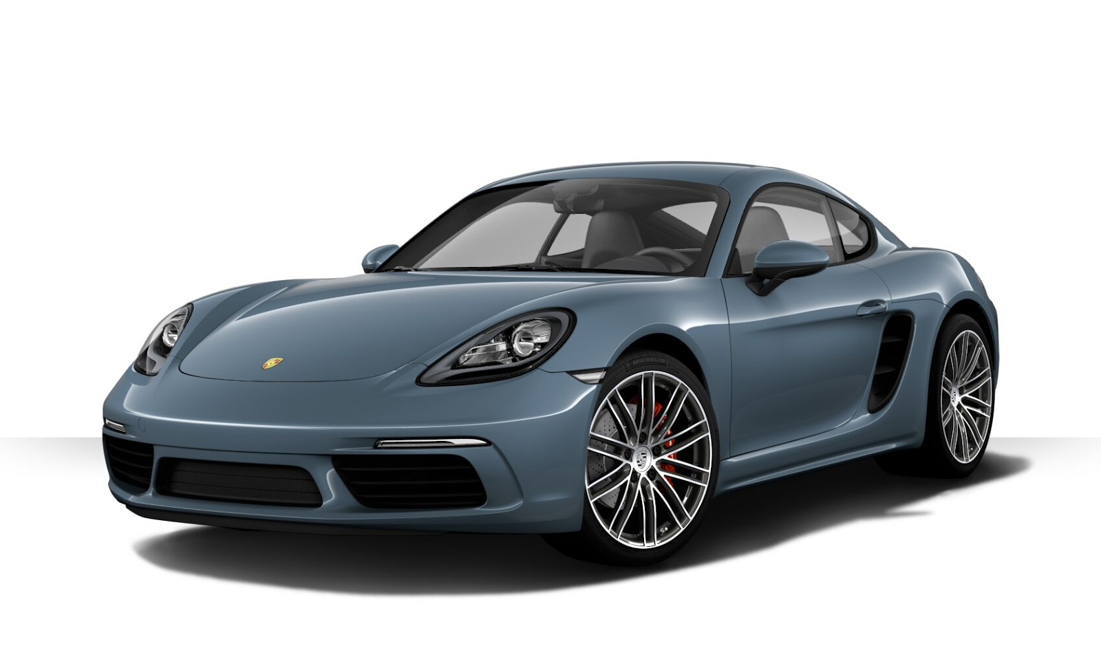 Graphite Blue Porsche Cayman