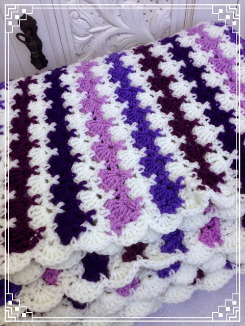 Juicy Fruits and Whipped Creme Blanket - Threadbare Creations
