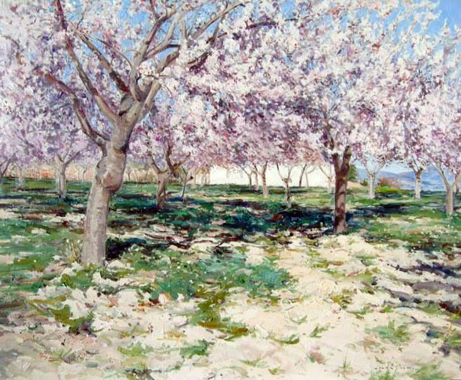 Paisajistas españoles del Siglo XIX y XX: Jorge Cerdá Gironés