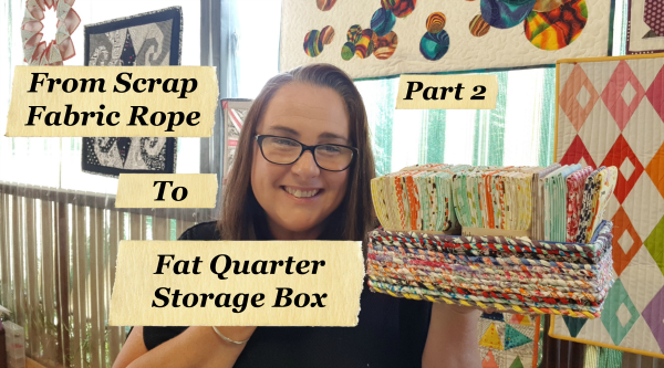 Darvanalee Designs Studio : How to make a Fat Quarter Storage box with ...