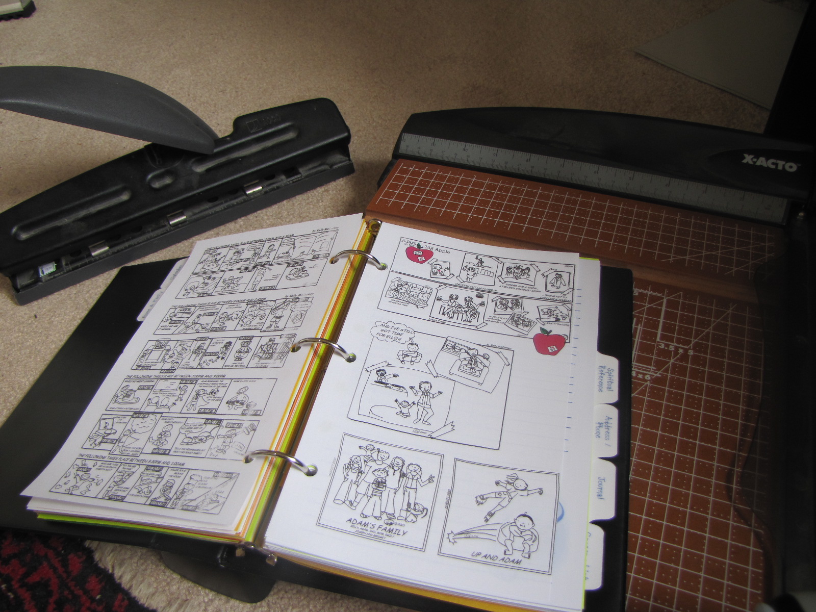 low tech custom daytimer – Arma Dei