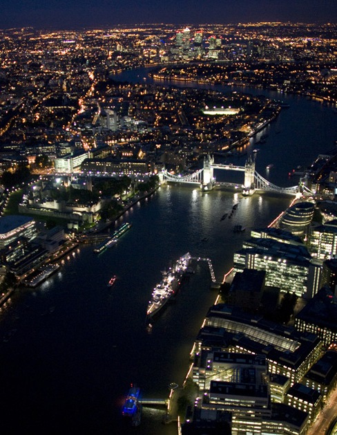 London Night , from the sky. (19 Pics)