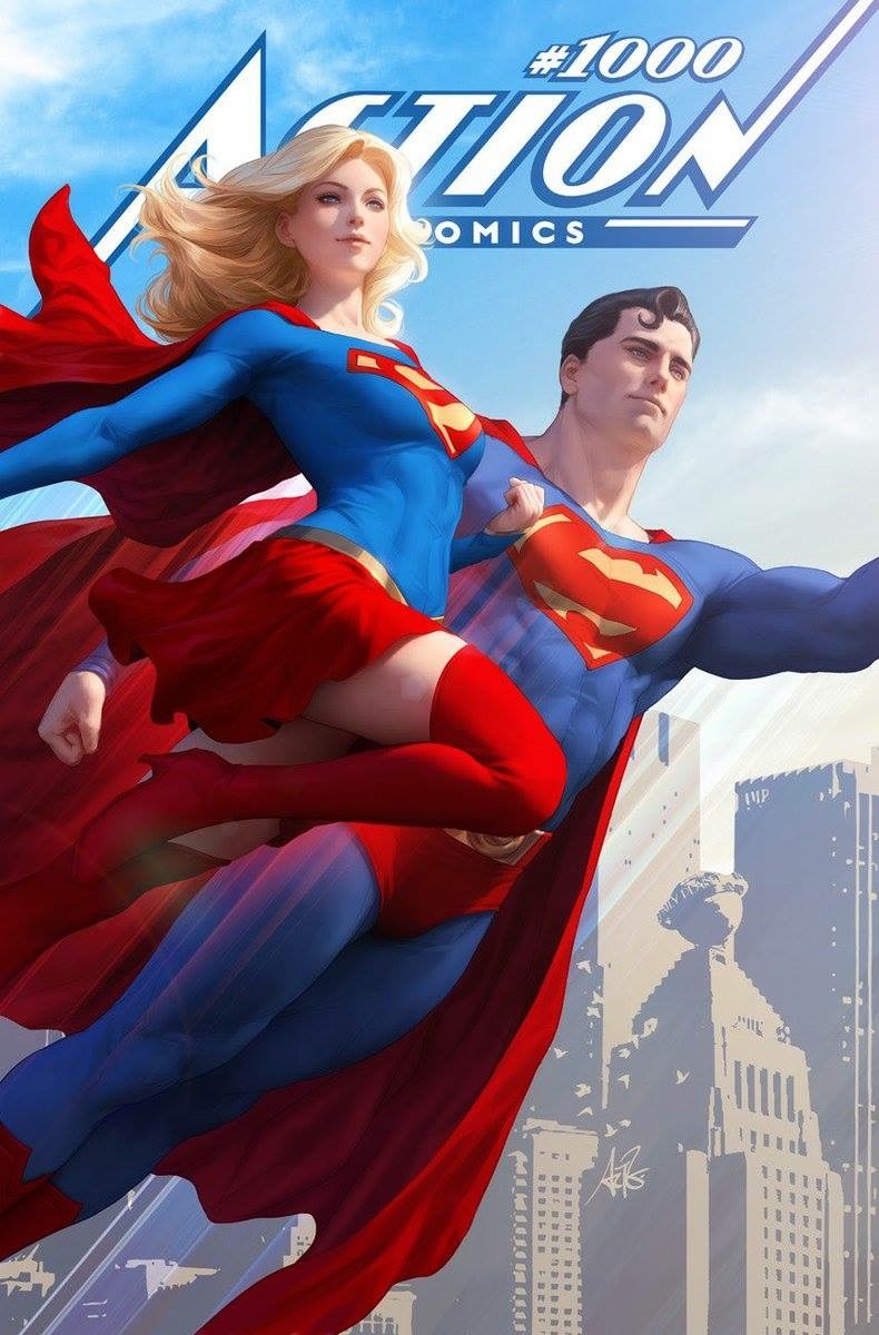 Supergirl Comic Box Commentary Action Comics 1000 Supergirl Covers