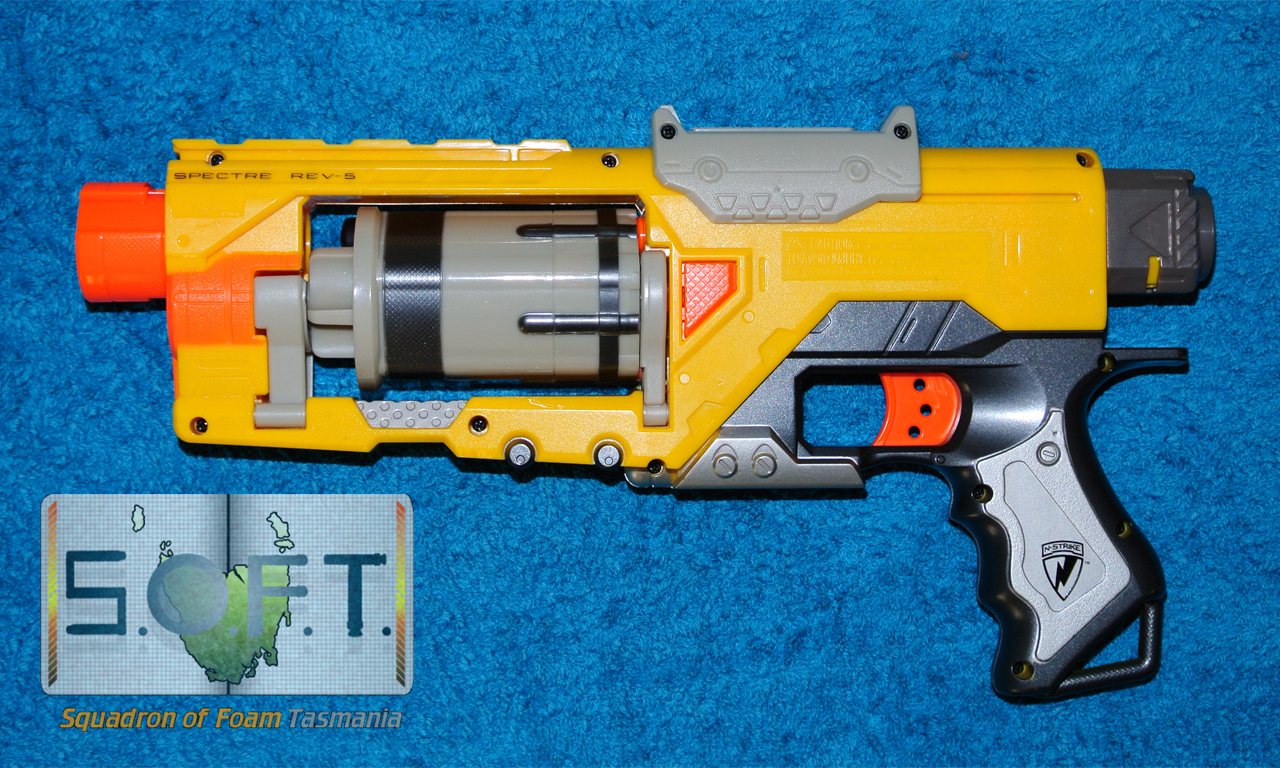 Squadron of Foam Tasmania (S.O.F.T.): Review: Nerf N-Strike Spectre REV ...