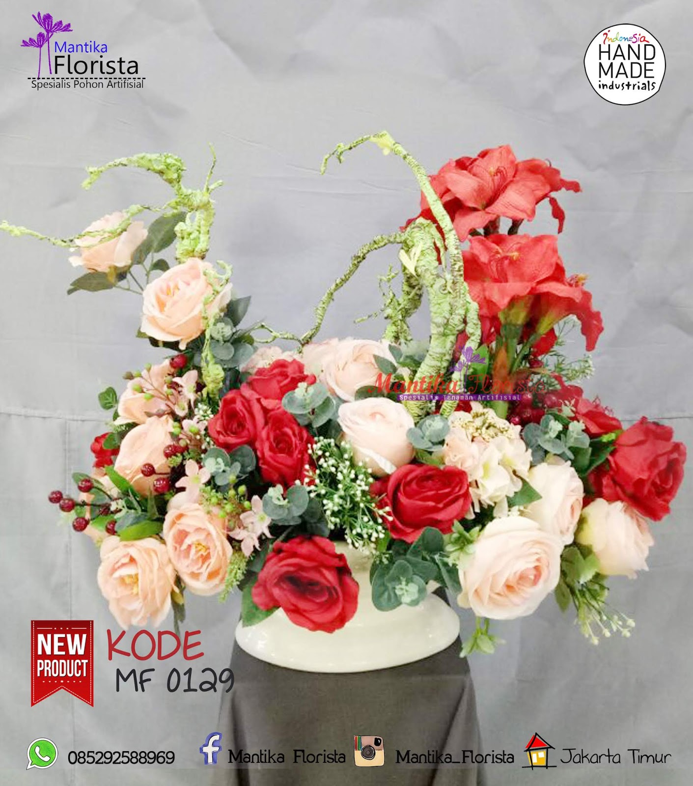 BUNGA PLASTIK / BUNGA ARTIFICIAL