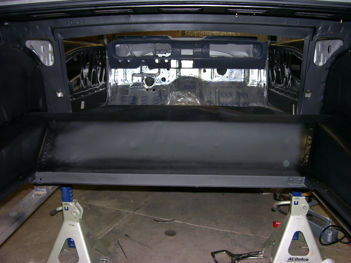 65 Mustang Restoration: Post #36, 6/14/11 Trunk Mods & Install