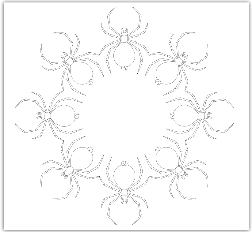 Imaginesque: Spider Pattern