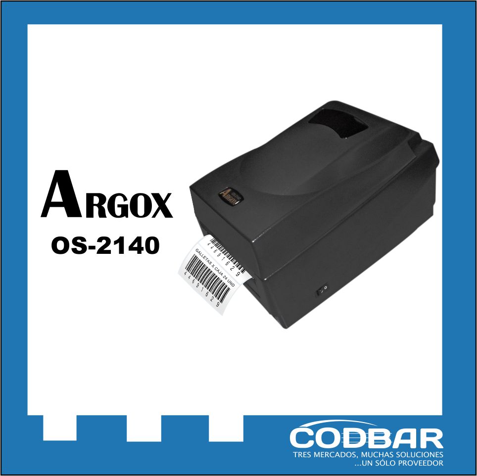 Codbar productos: Impresora de etiquetas Argox OS-2140