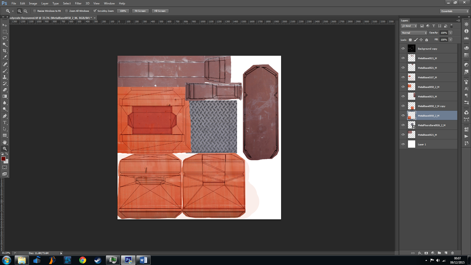 Games Texturing Lesson 1