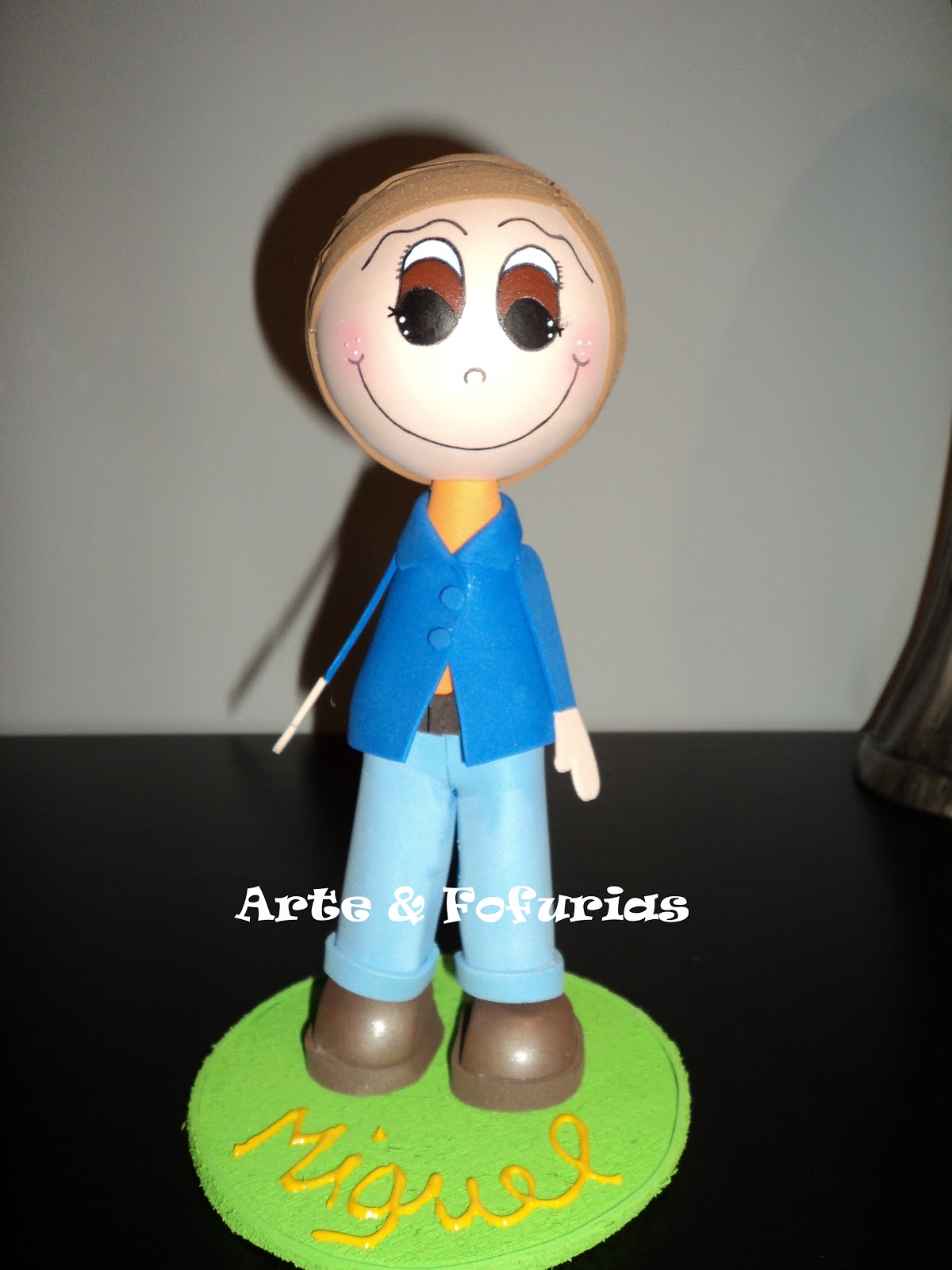 Arte e Fofurias: Bonecos em EVA