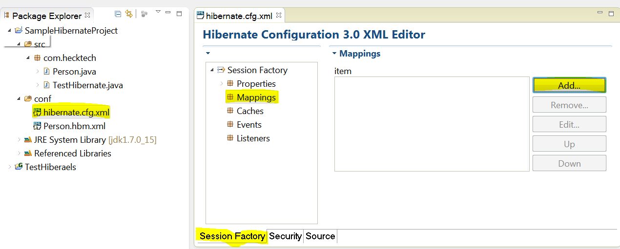 Heck Tech: Setting up Hibernate Project in Eclipse Heck Tech: Setting up Hibernate Project in Eclipse