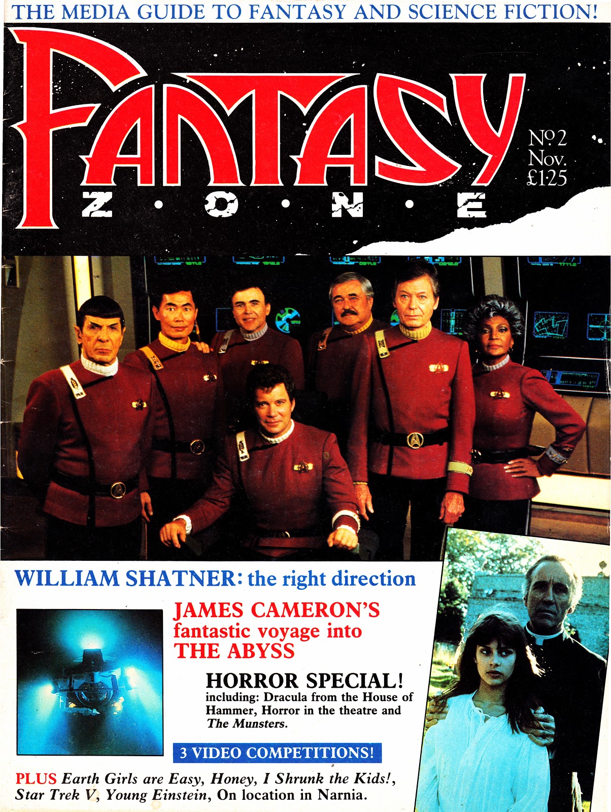 STARLOGGED - GEEK MEDIA AGAIN: 1989: FANTASY ZONE MAGAZINE (Marvel UK)
