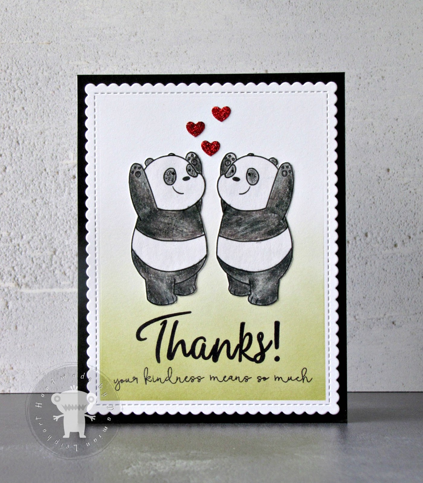 Emily Leiphart: We Bare Bears Thank You Card