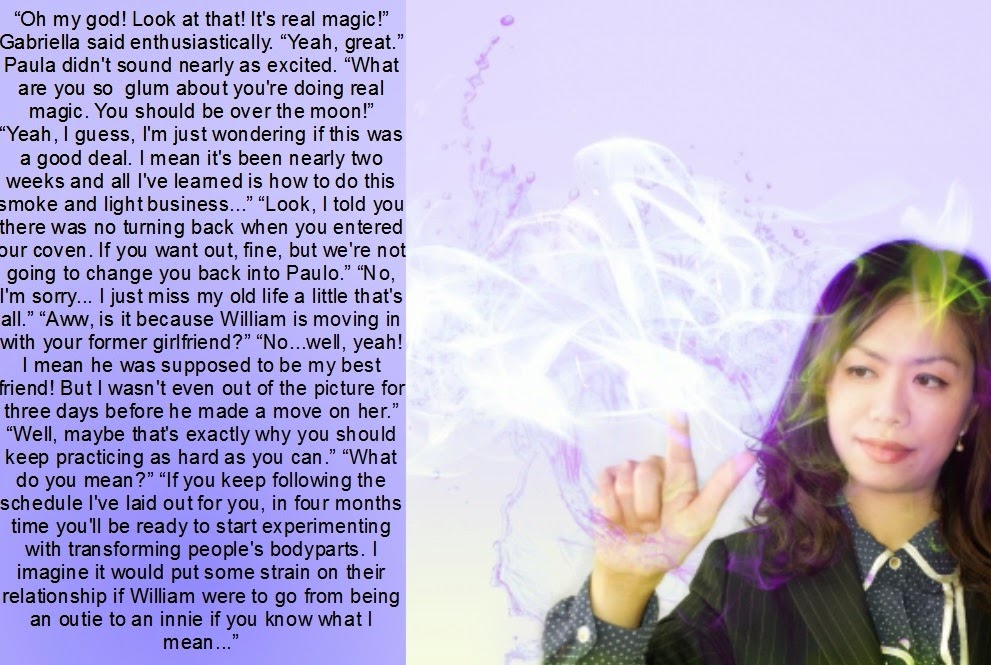 Eveline's Clean TG Captions: Doubts about witchcraft